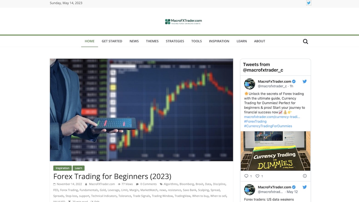 MacroFXTrader.com - Forex Trading for Beginners and Experts